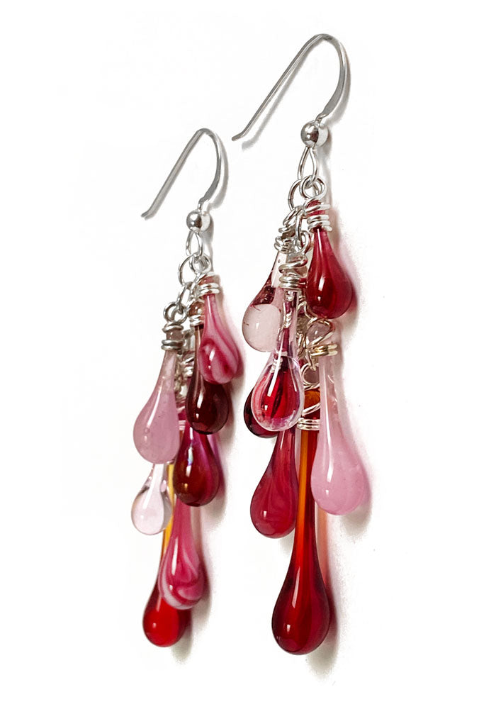 Fenton glass earrings store