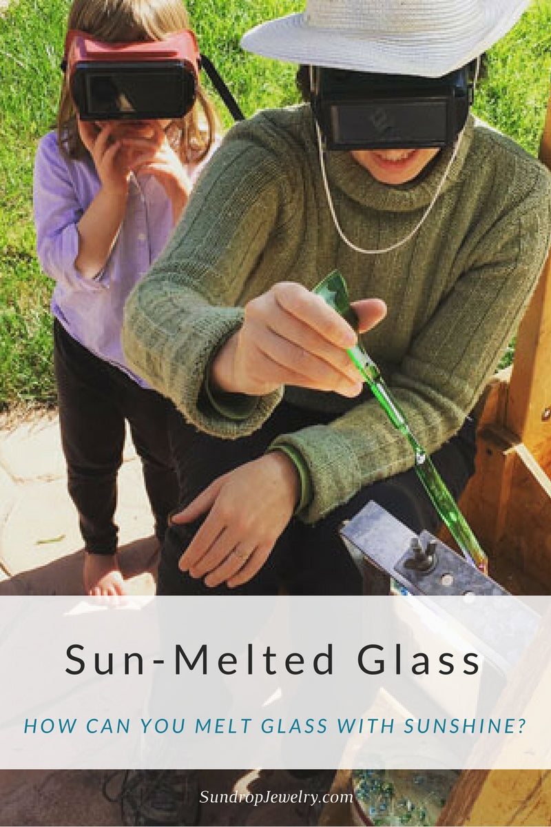The question everyone asks: How can you melt glass with sunshine?