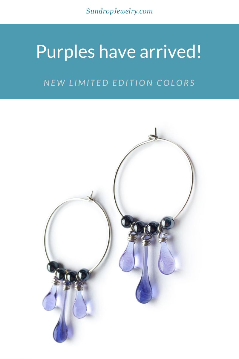 Purples have arrived! New limited edition colors are here - but going