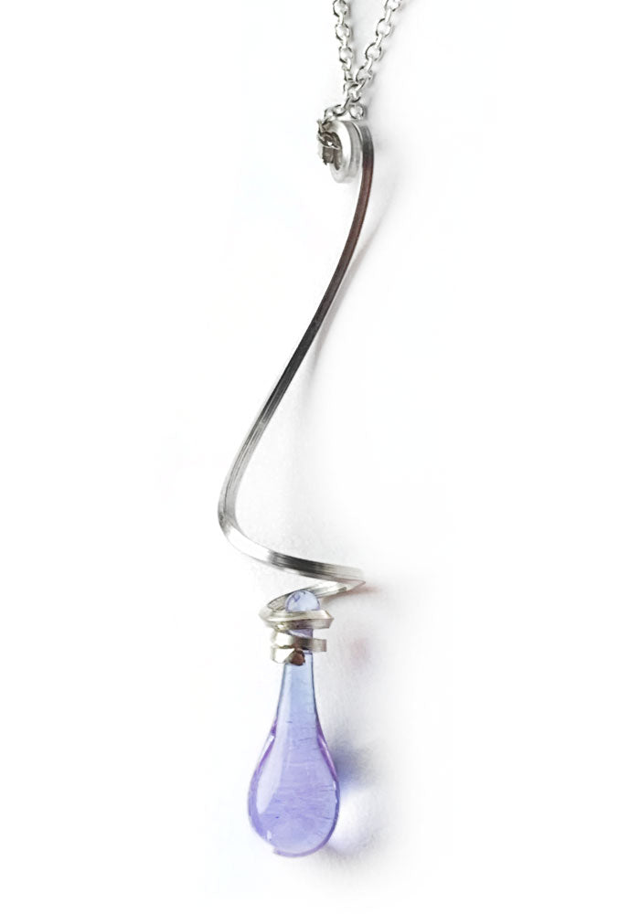 Long Tendrils Pendant Necklace