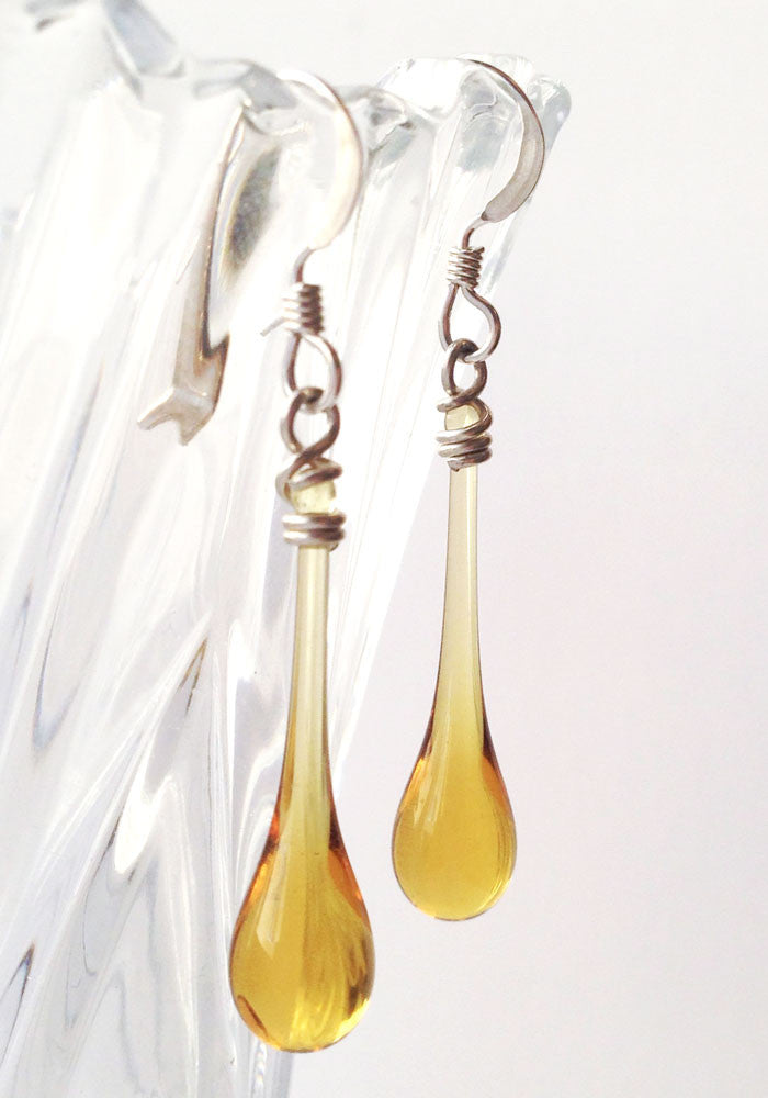 Handmade Glass Earrings by Sundrop Jewelry